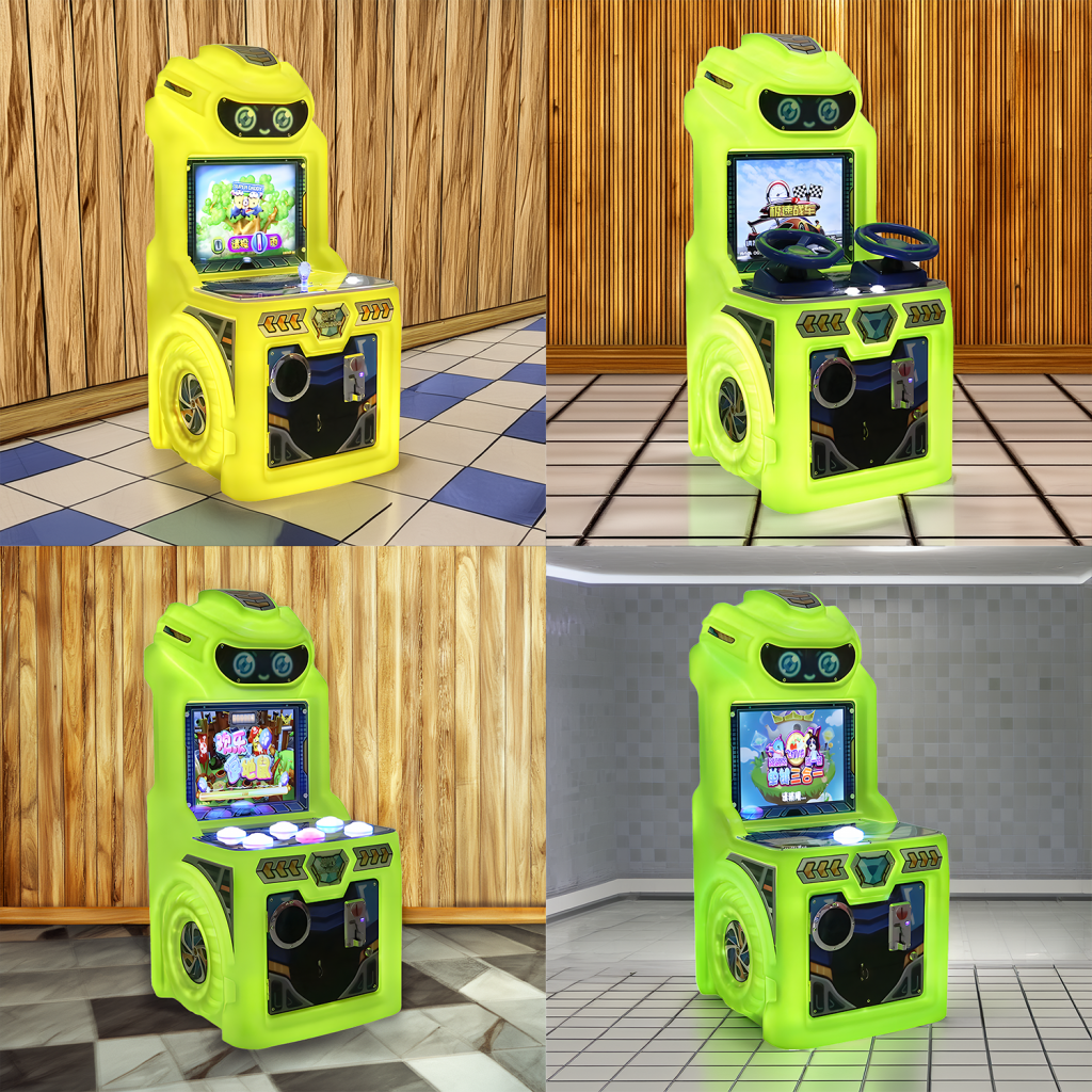 PACK 4 JEUX KIDS ROBOT - Station Arcade